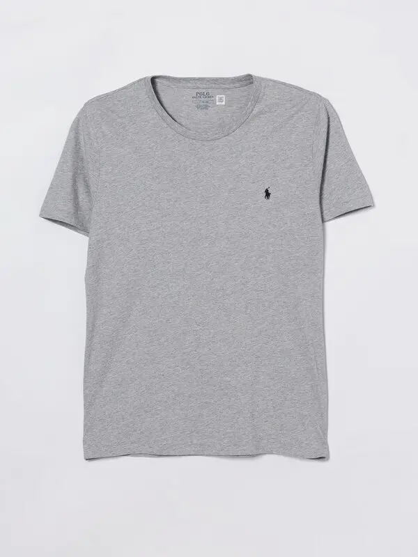 Polo Ralph Lauren Basic Cotton T-shirt - Grey