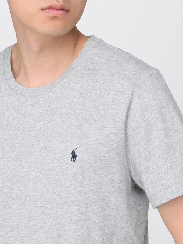 Polo Ralph Lauren Basic Cotton T-shirt - Grey