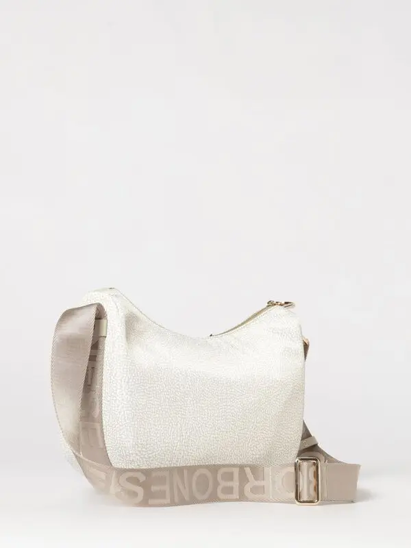 Borbonese Crossbody Bag - Grey