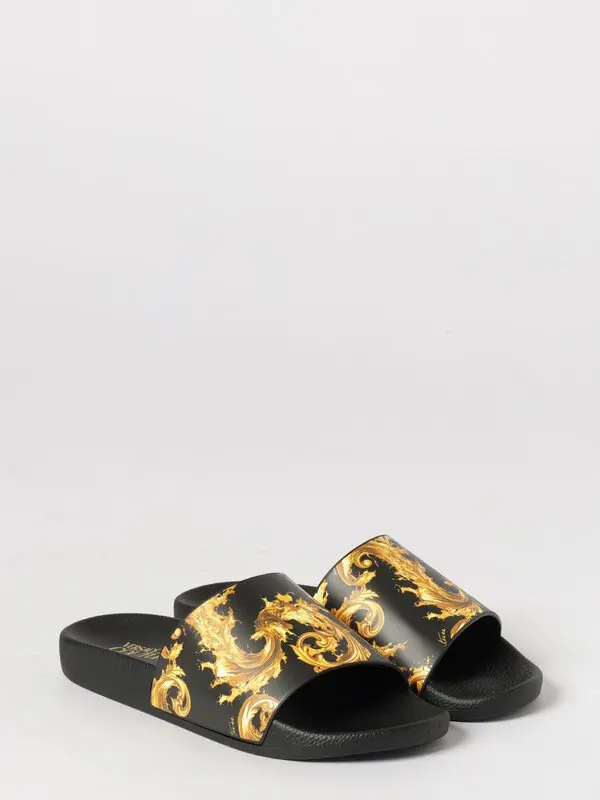 Versace Heeled Sandal - Black