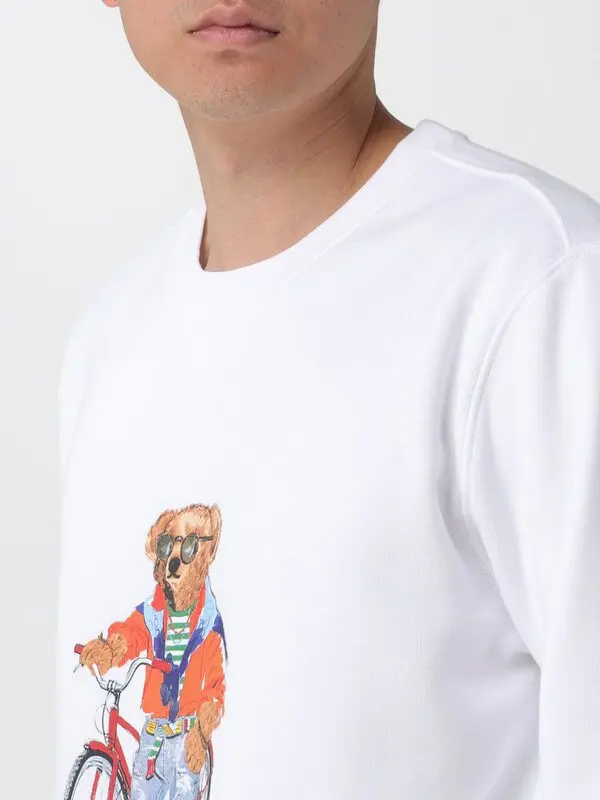Polo Ralph Lauren Sweatshirt With Graphic Print - White