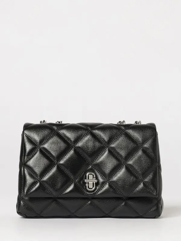 Marc Jacobs Quilted Slim Dual Leather Bag - Black