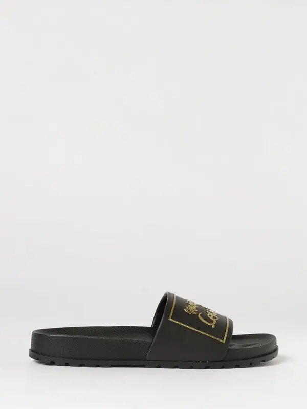 Versace Heeled Sandal - Black