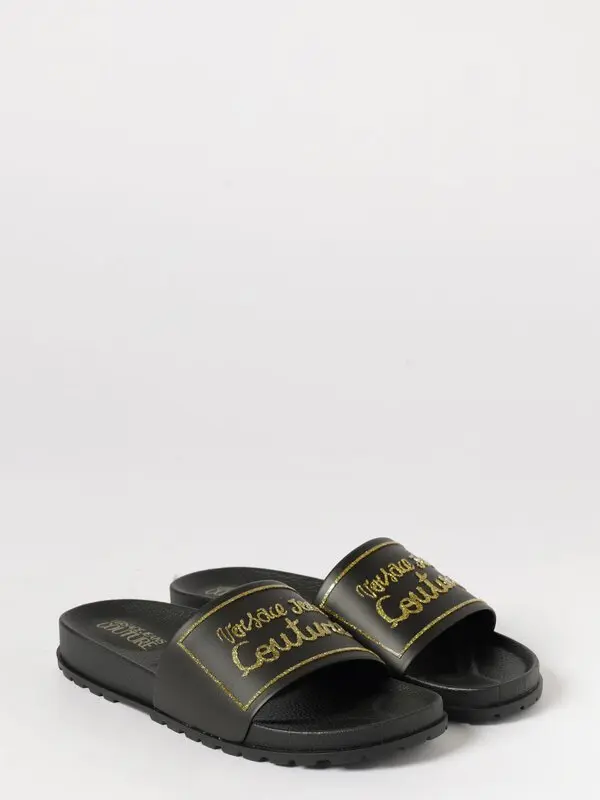 Versace Heeled Sandal - Black