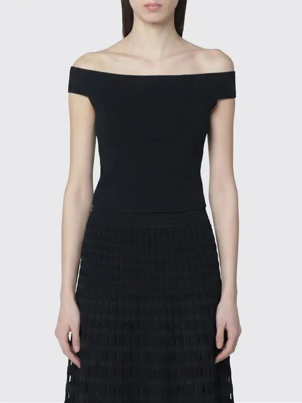 Simkhai Off-the-shoulder Jersey Top - Black