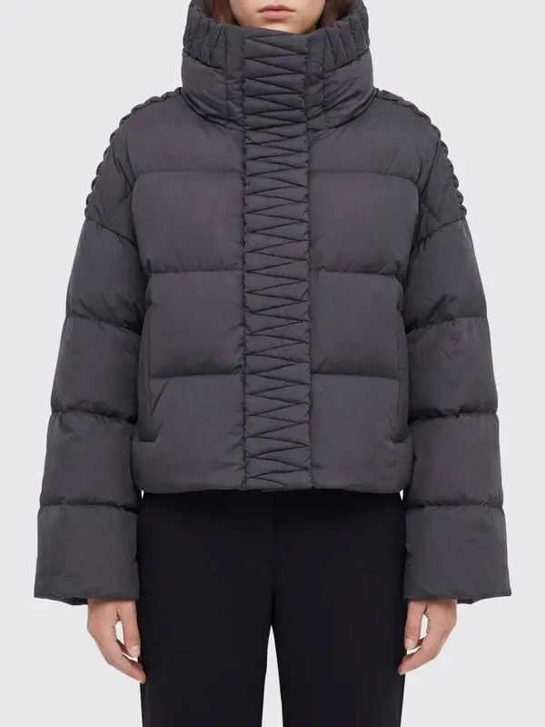 RAXXY Quilted Padded Nylon Down Jacket - Black