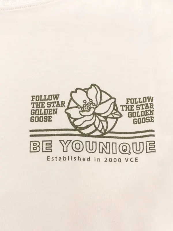 GOLDEN GOOSE Graphic T-shirt - Grey