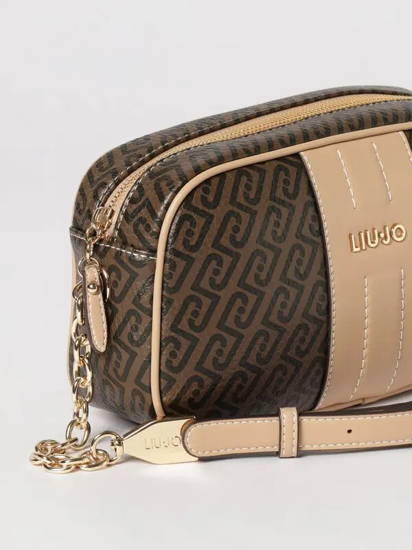Liu Jo Monogram Crossbody Bag - Brown