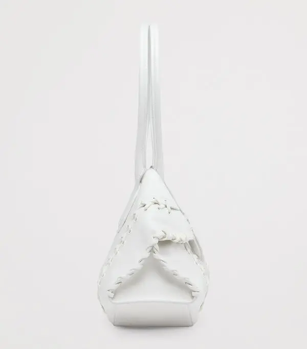 Alexander McQueen Leather Lace-up Manta Top-handle Bag