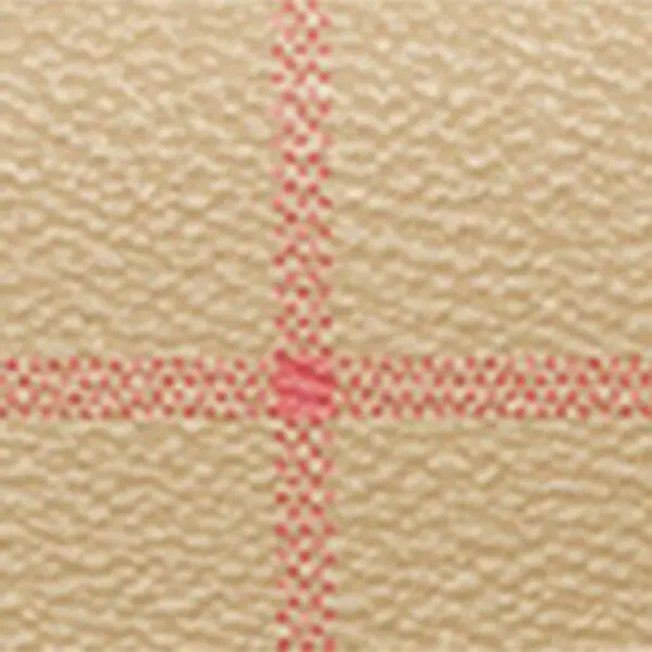 Burberry Check Chain Wallet - Neutral