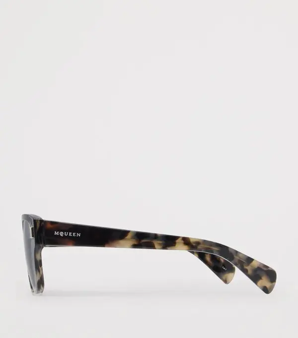 Alexander McQueen Acetate Square Sunglasses