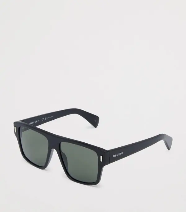 Alexander McQueen T-bar Rivet Panthos Sunglasses