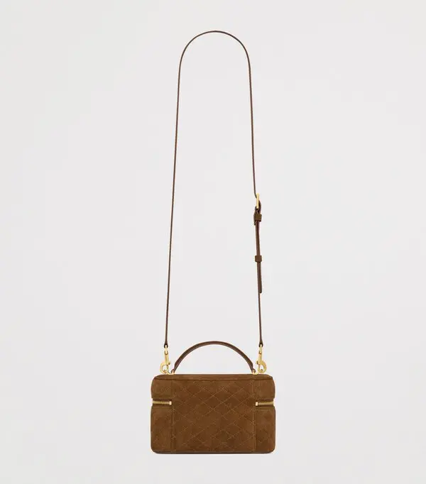 Saint Laurent Gaby Vanity Bag - Brown