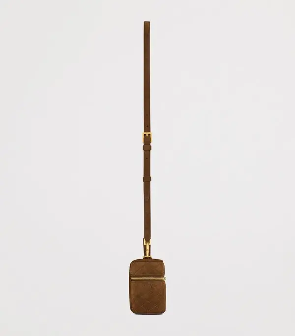 Saint Laurent Gaby Vanity Bag - Brown