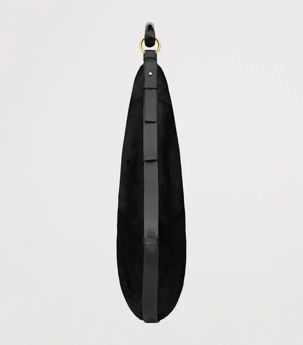 Saint Laurent Large Mombasa Shoulder Bag - Black