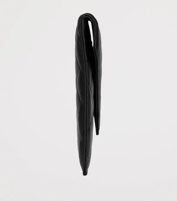 Saint Laurent Quilted Paris Pouch - Black