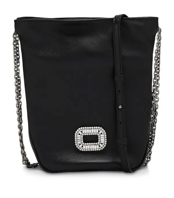 ROGER VIVIER Pilgrim Pocket Nano Bag - Black