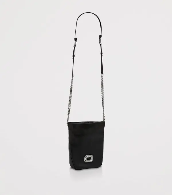 ROGER VIVIER Pilgrim Pocket Nano Bag - Black