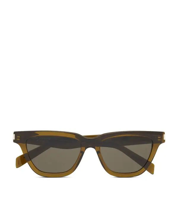 Saint Laurent Acetate Sl 462 Sulpice Sunglasses - Brown