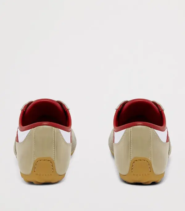 Alexander McQueen Leather Boxe Sneakers