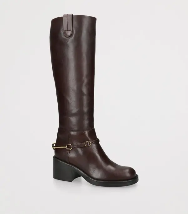 Chloé Leather Dakota Knee-high Boots 70