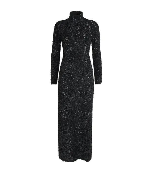 Adam Lippes Sequinned Samadhi Midi Dress