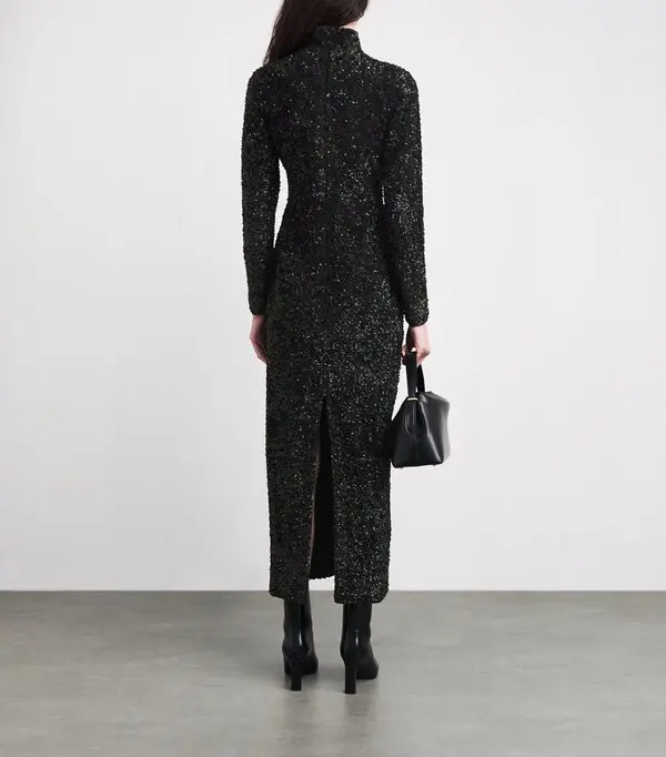Adam Lippes Sequinned Samadhi Midi Dress