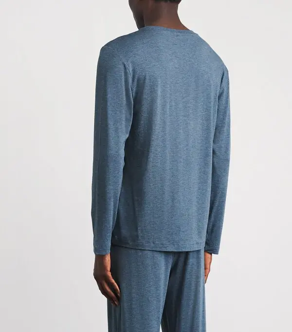 Hanro V-neck Casuals Long-sleeve T-shirt