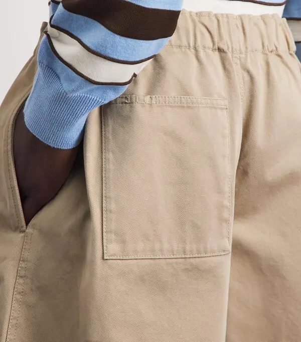 JW Anderson Cotton Drawstring Shorts