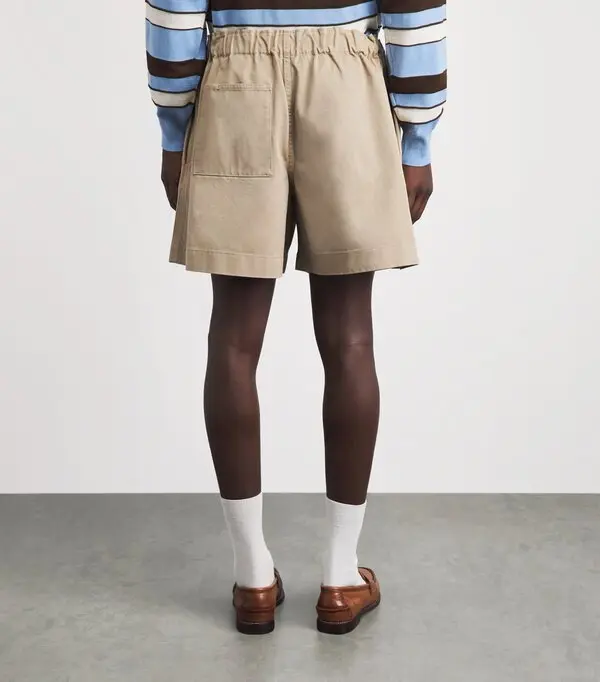 JW Anderson Cotton Drawstring Shorts