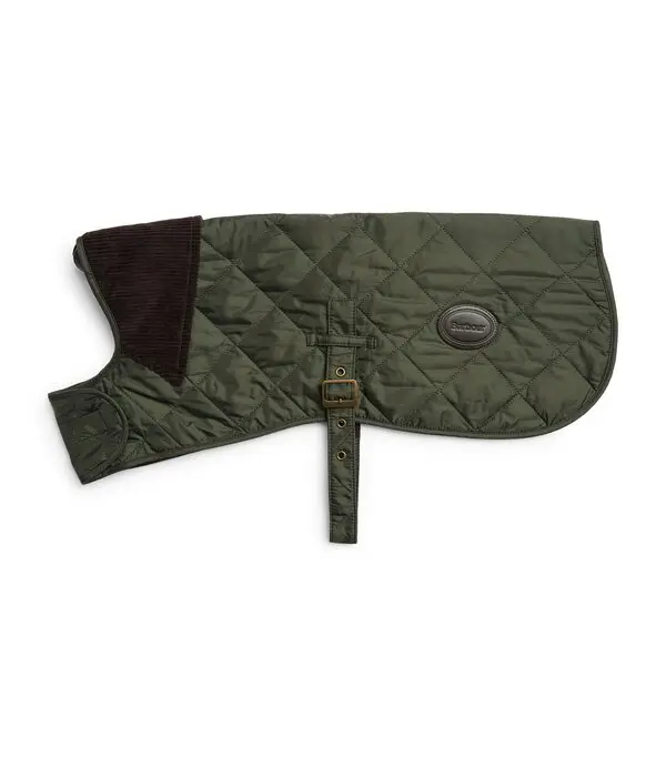 Barbour Quilted Dog Coat - Green