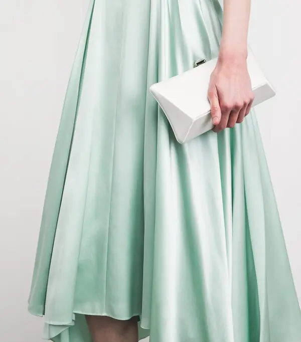 ROKSANDA Silk Satin Noma Midi Dress - Green