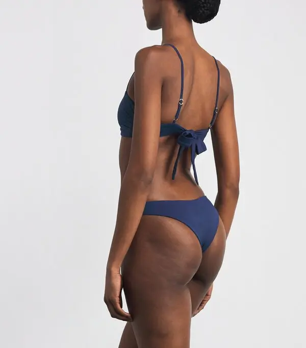 AWAY THAT DAY Cabo Verde Bikini Top - Navy
