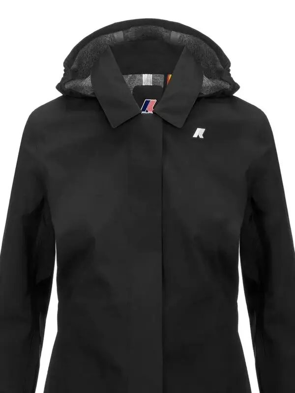 K-WAY Bonded Hooded Coat