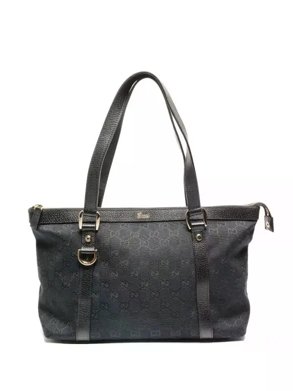 Gucci 2000s Gg Canvas Tote Bag