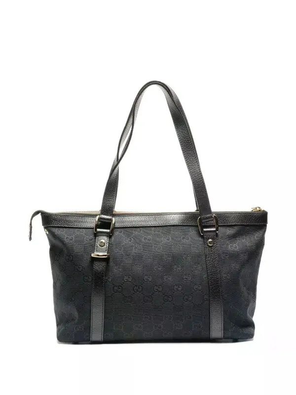 Gucci 2000s Gg Canvas Tote Bag