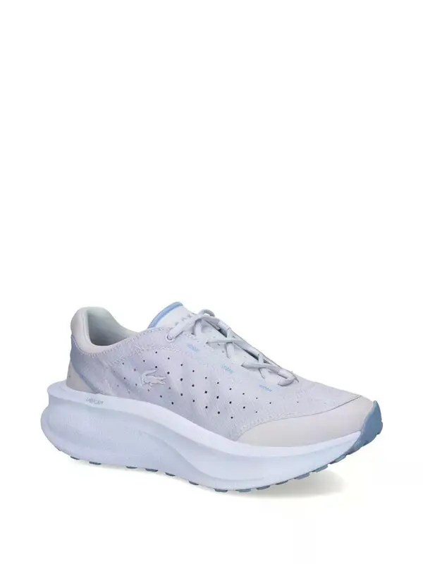 Lacoste Neo Run Perforated Logo-detail Sneakers - Neutrals