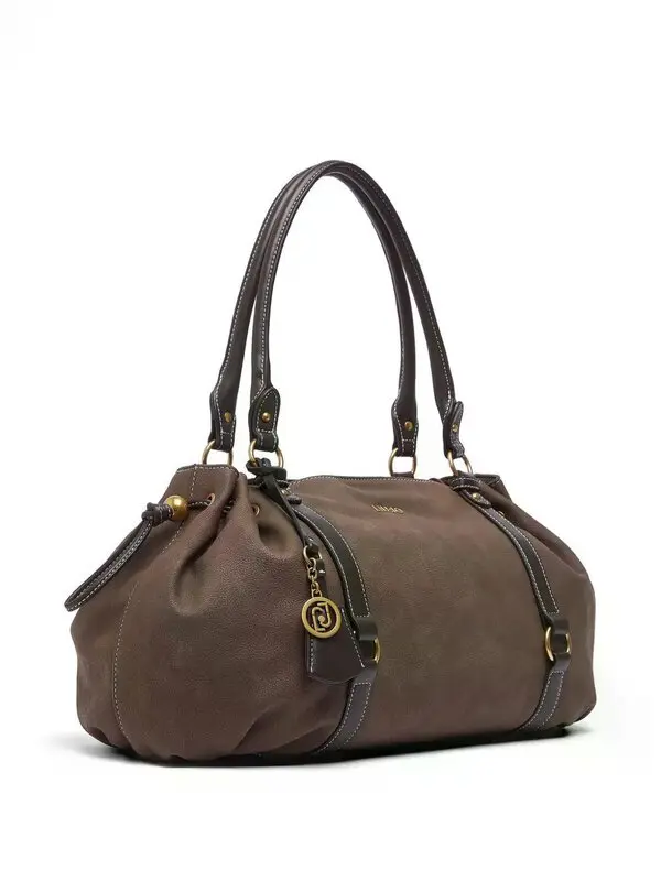 Liu Jo Large Drawstring Shoulder Bag With Charm Detail