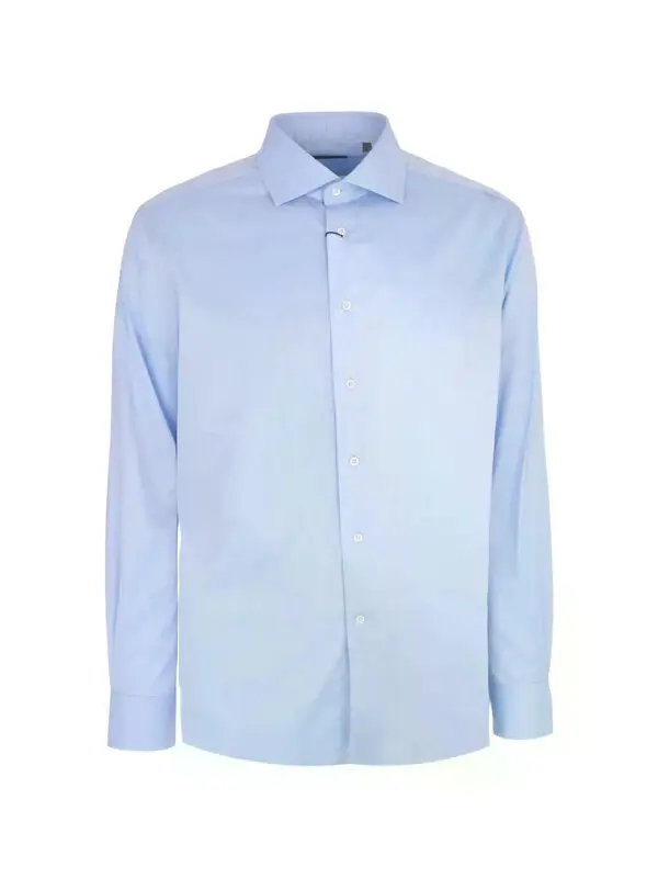 Corneliani Buttoned Shirt - Blue