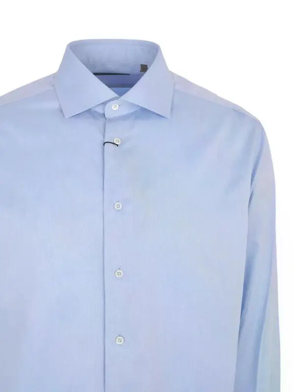 Corneliani Buttoned Shirt - Blue