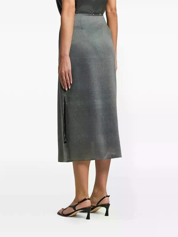 Peserico Side-slit Midi Skirt