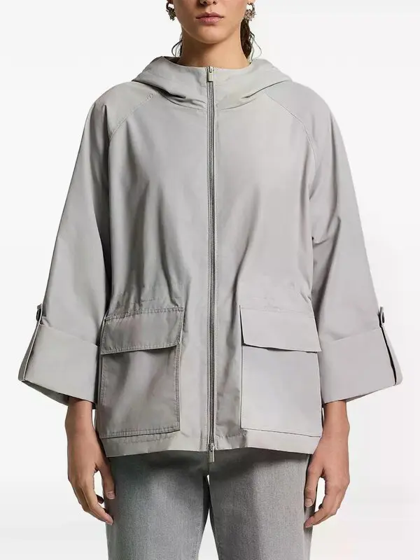Peserico Hooded Parka Coat