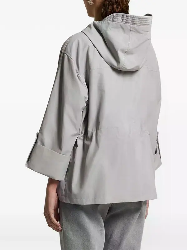 Peserico Hooded Parka Coat