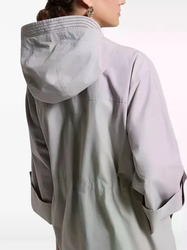 Peserico Hooded Parka Coat