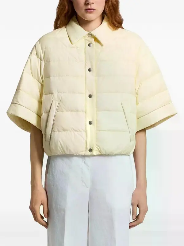 Peserico Short-sleeve Buttoned Jacket