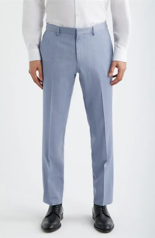 BOSS Genius Slim-fit Wool Dress Pants - Open Bu