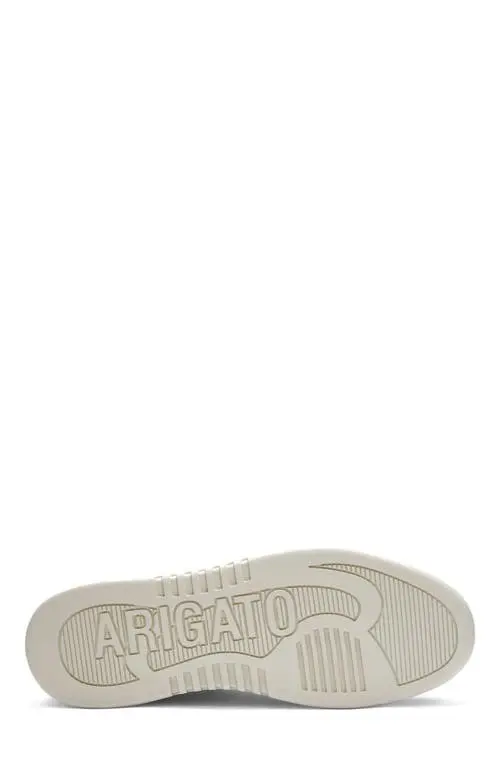 Axel Arigato Dice Lo Cracked Leather Sneakers - Beige/blue