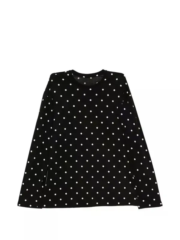 JNBY Polka Dot Long-sleeve Top