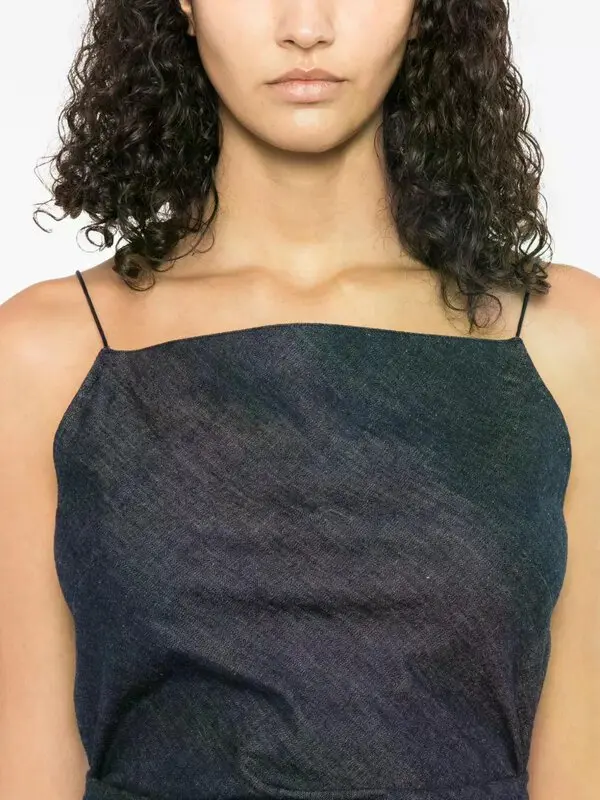 LESS Fitted Waist Slip Dress
