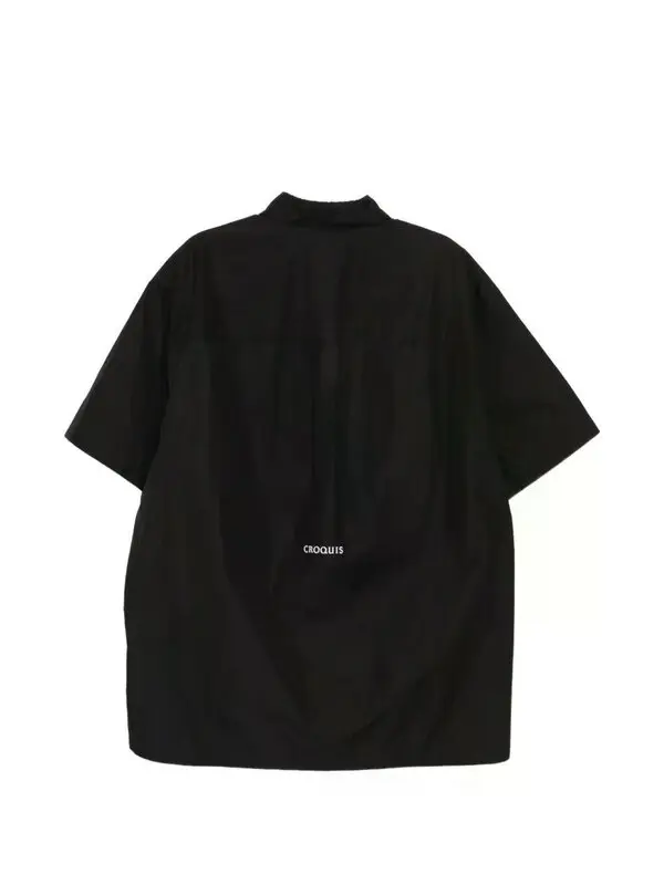 CROQUIS Logo-embroidered Shirt